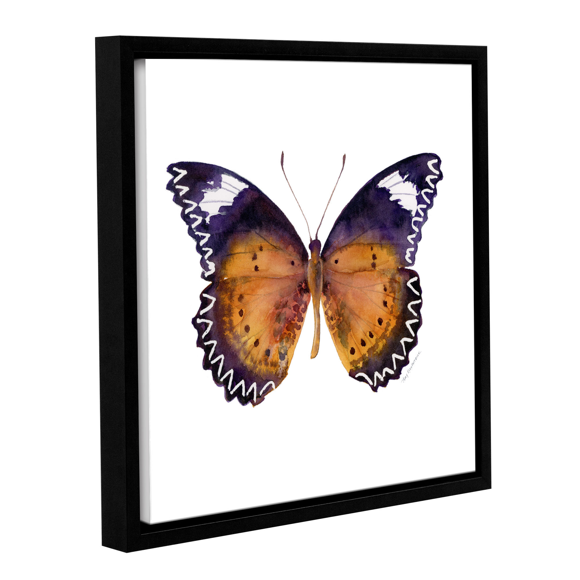 August Grove® 'Cethosia Cyane' Framed Painting Print | Wayfair