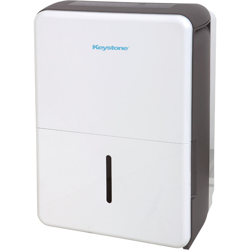 Keystone Energy Star 50-Pint Portable Dehumidifier for Extra Large ...