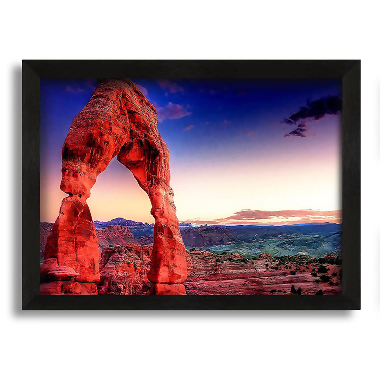 Gracie Oaks Moab Utah United States - Single Picture Frame Print on ...