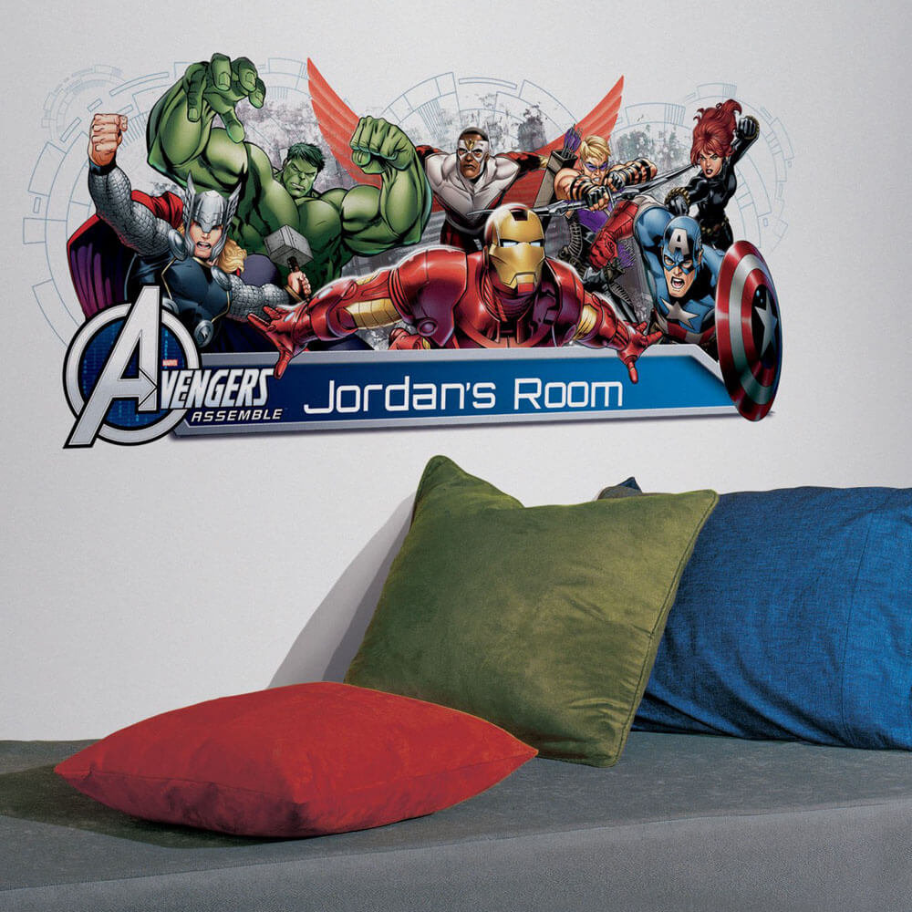 Wallhogs Marvel Comics Avengers Wall Decal | Wayfair