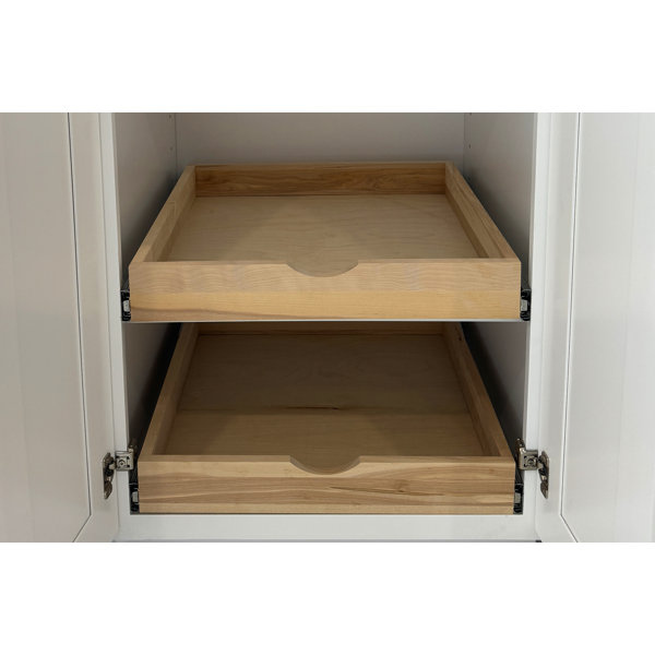 Rebrilliant Slides Soft Close Cabinet Drawer Wood Pull Out Tray Drawer ...
