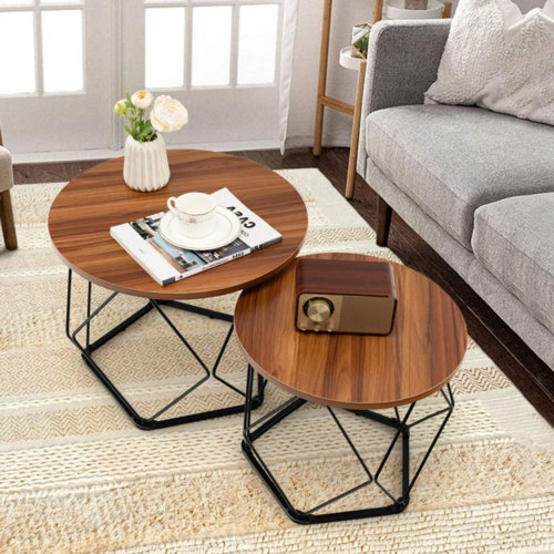 2 Piece Set Coffee Table Sets You'll Love | Wayfair