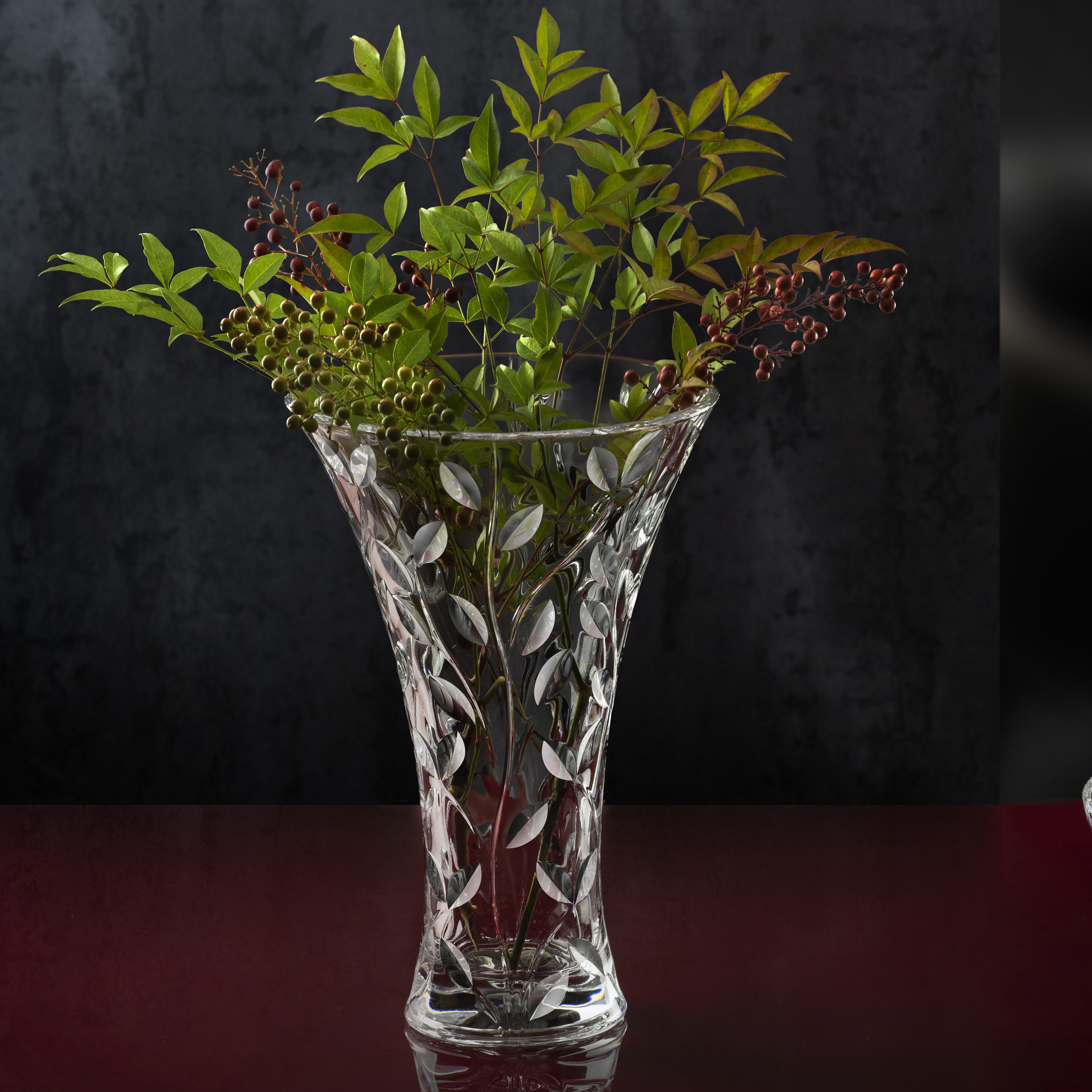 Lorren Home Trends Laurus RCR Vase & Reviews | Wayfair
