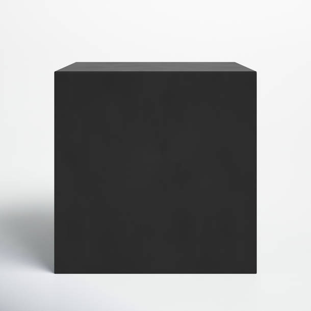 AllModern Jules Steel Block End Table & Reviews | Wayfair
