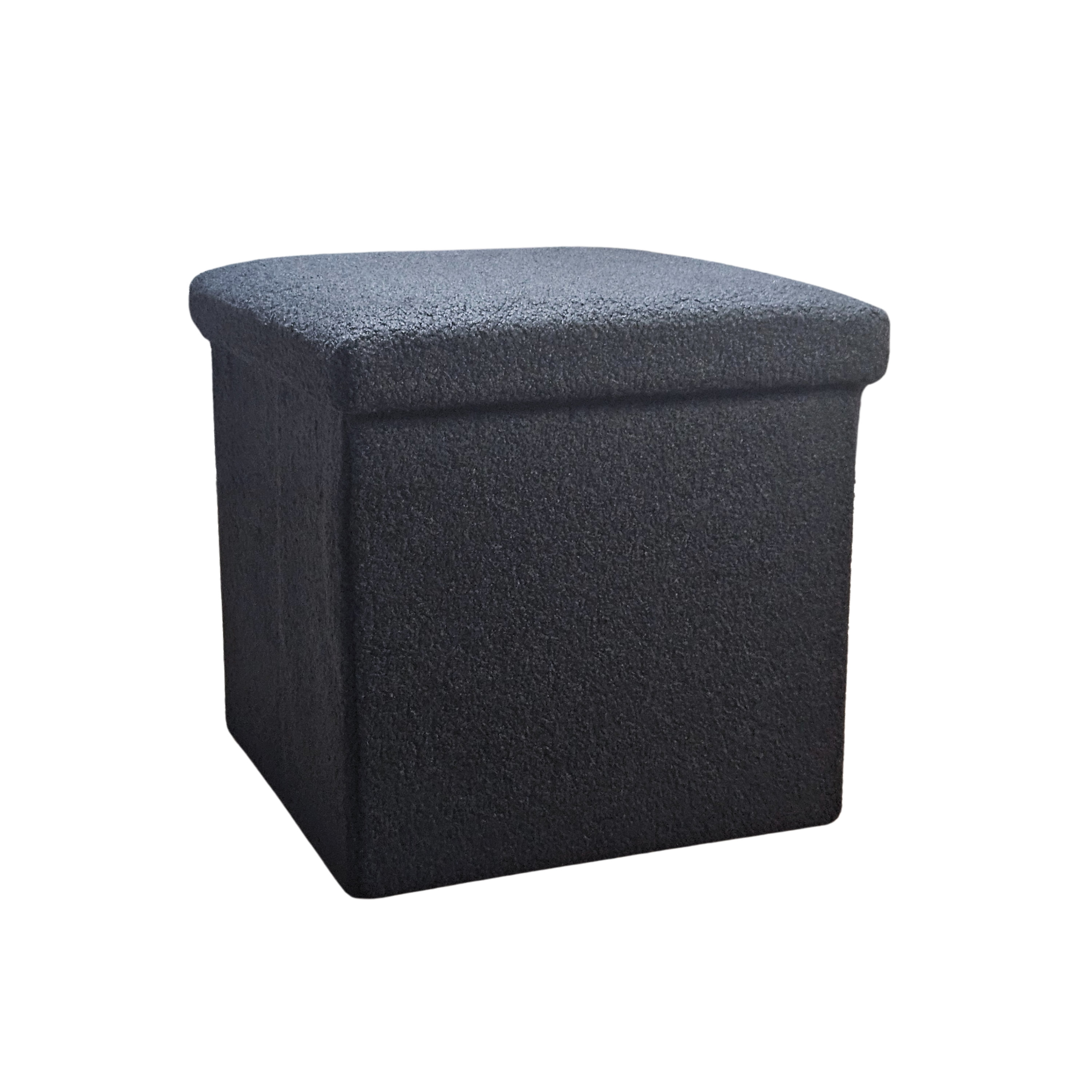 Lifestyle Group Distribution Go-Poufs Knock-Down Medium Cube Teddy ...