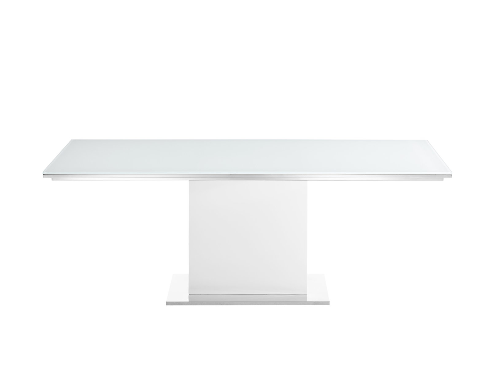 Hokku Designs Bianca Dining Table With White Base And White Top. | Wayfair