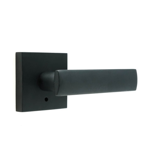 Matte Black Door Levers & Handles You'll Love | Wayfair