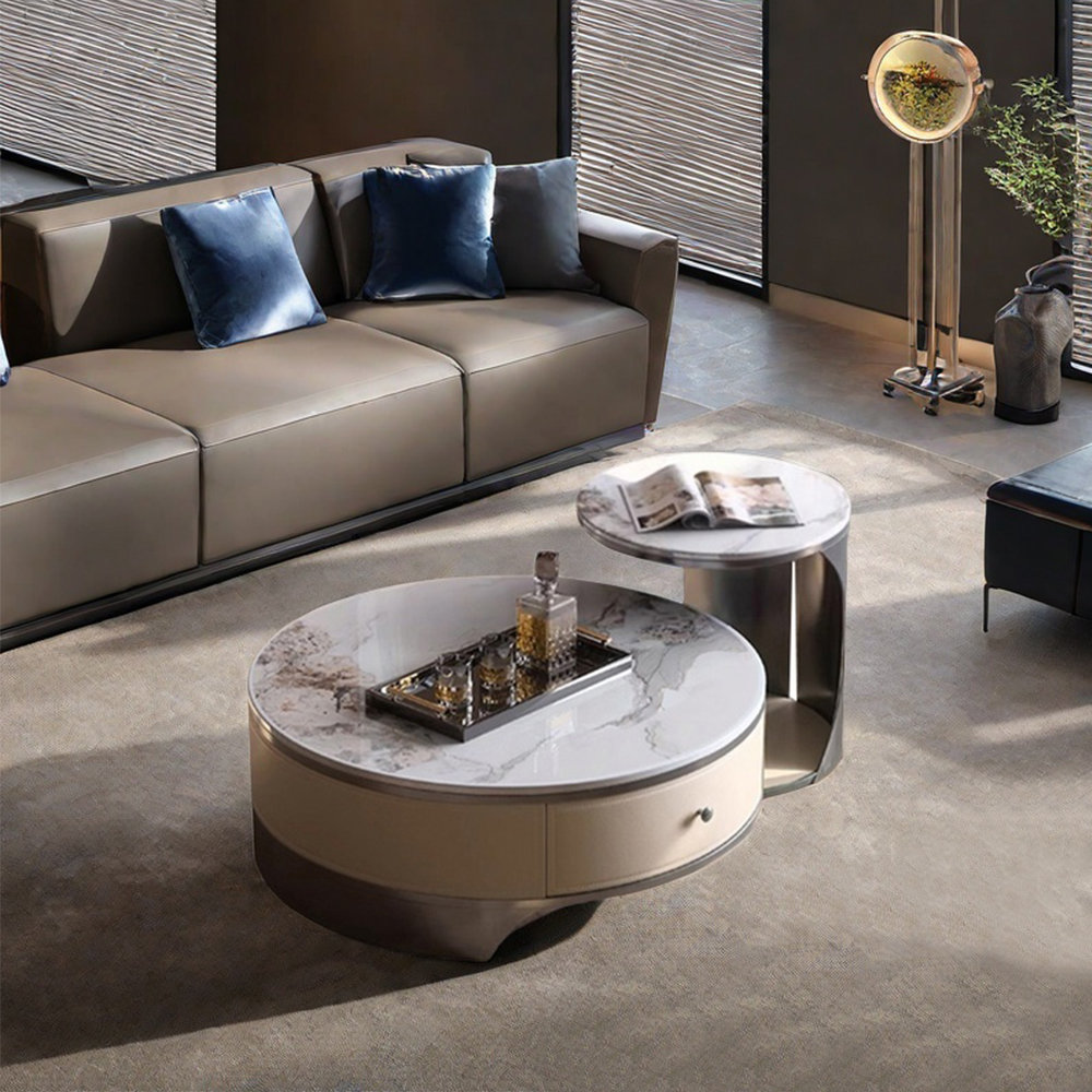 Bkoksety Italian style sintered stone desktop coffee tables - Wayfair ...