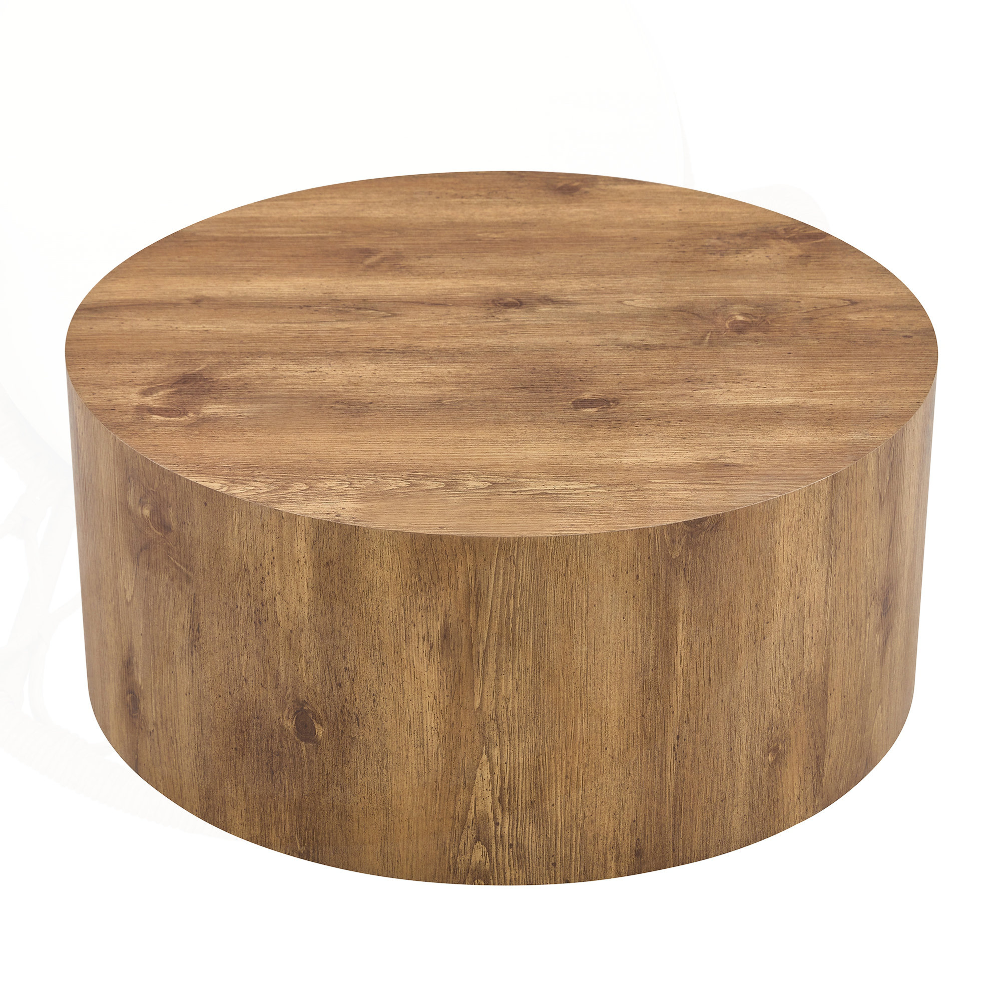 Latitude Run® Versatile Cylindrical Table with Patterned Design for ...