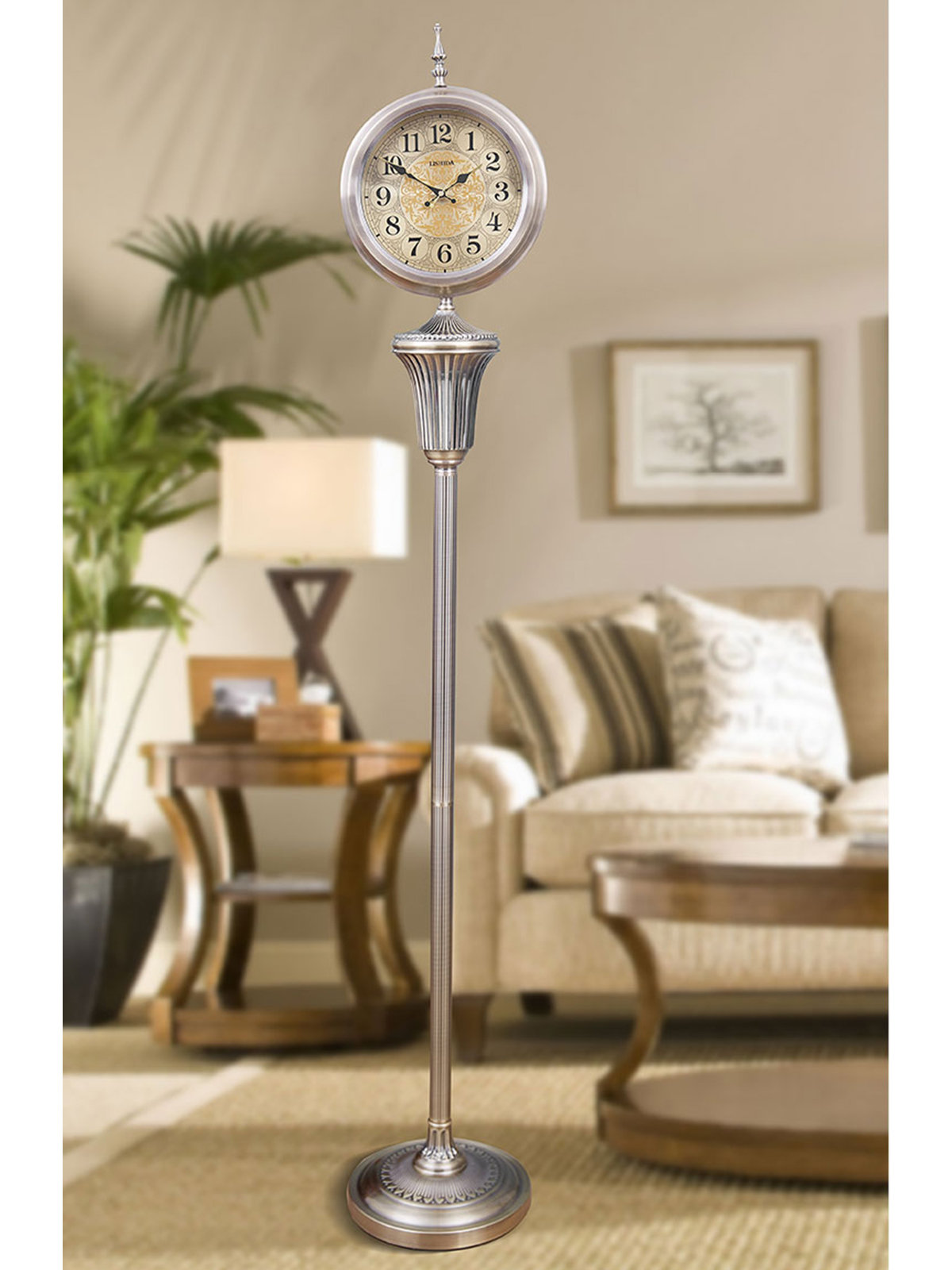Alcott Hill Retro creative silent floor clock - Wayfair Canada