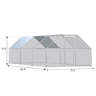 Tucker Murphy Pet™ Ayuna Chicken Coop Walk-in Poultry Cage Chicken Pen ...