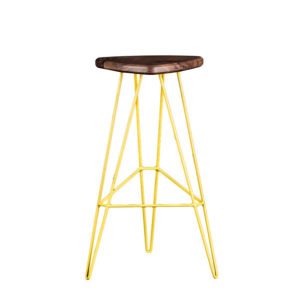 Tronk Design Madison Counter Stool with Metal Frame & Reviews | Wayfair