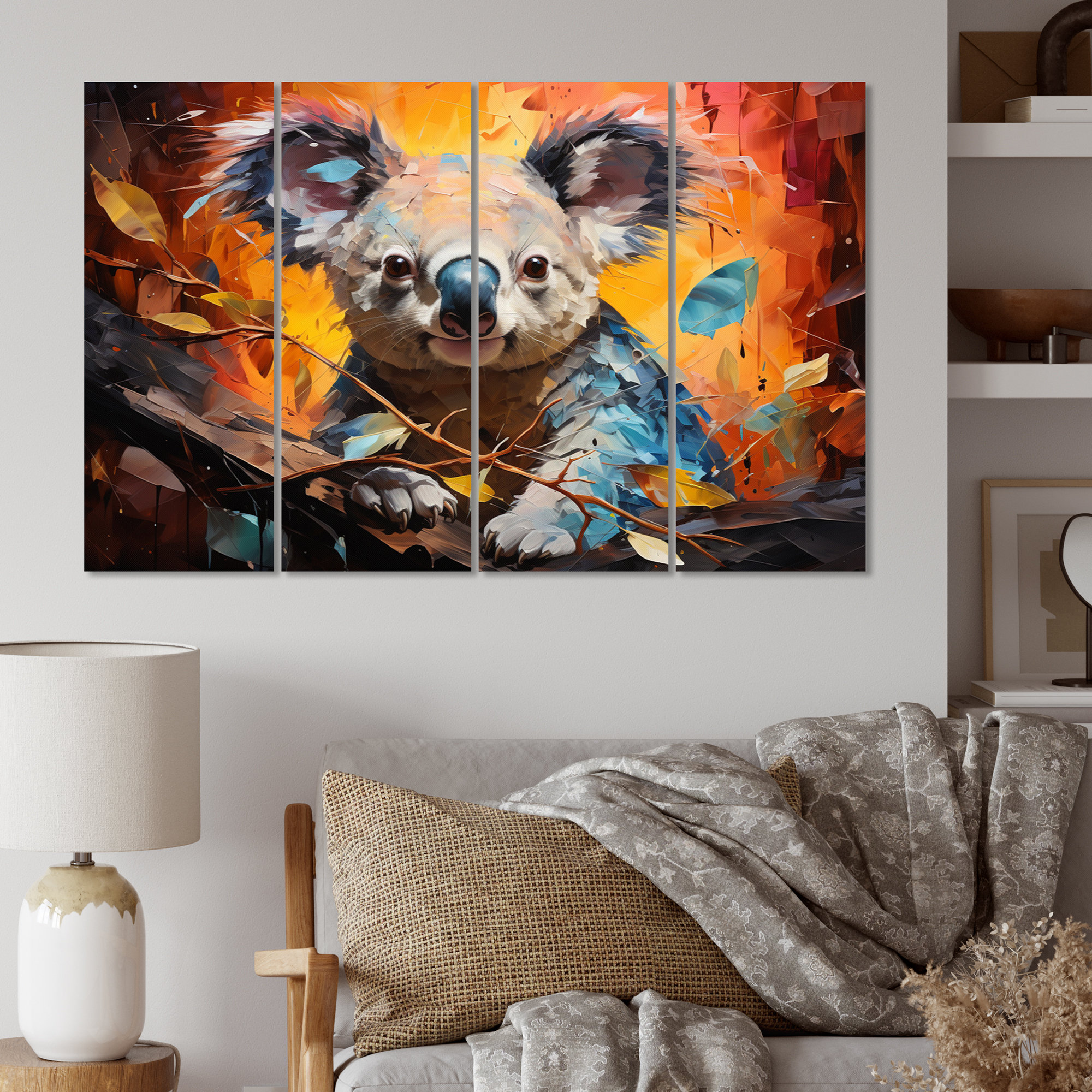 Millwood Pines Koala Koalas Serenity Collage I - Animals Wall Art ...