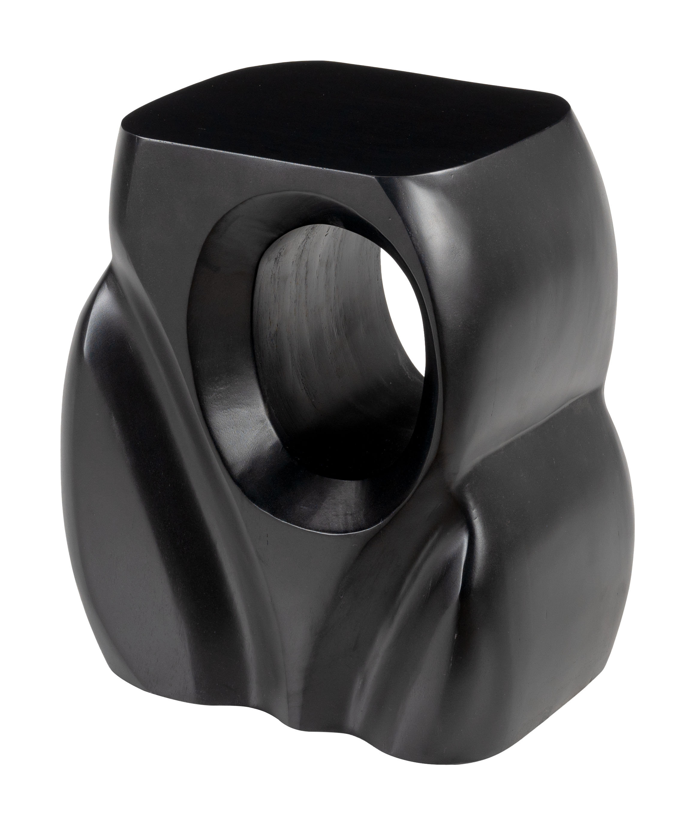 Orren Ellis Macpherson Side Table Black | Wayfair