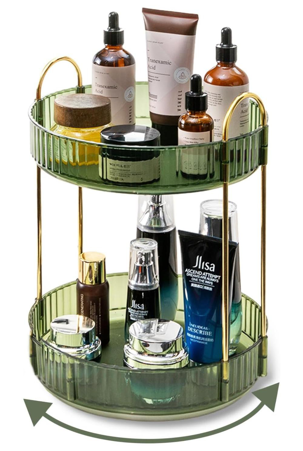 Mercer41 Keheley Metal Makeup Organizer | Wayfair