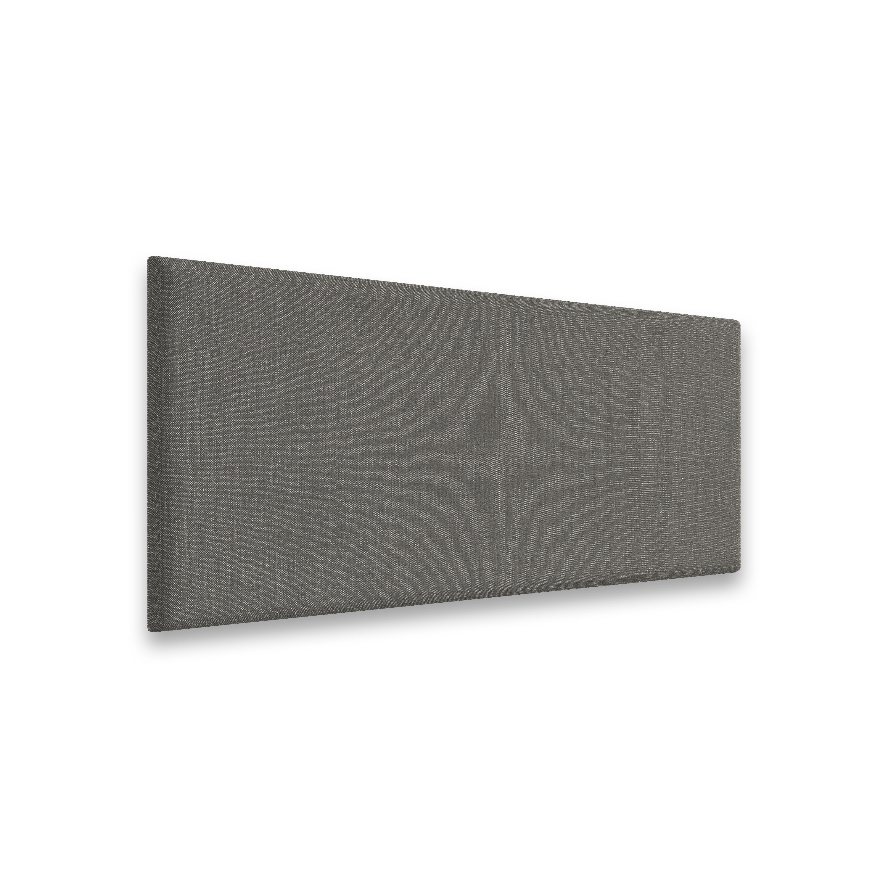 WOWMAX Peel and Stick Upholstered Wall Paneling in Gray Linen Polyester ...