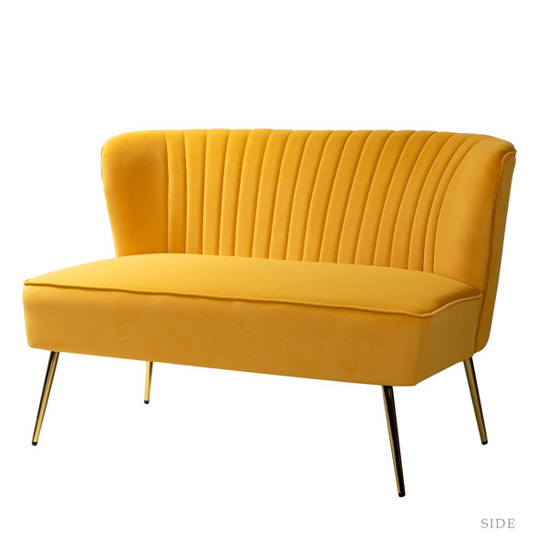 Etta Avenue™ Euclid 3 - Piece Velvet Living Room Set & Reviews | Wayfair