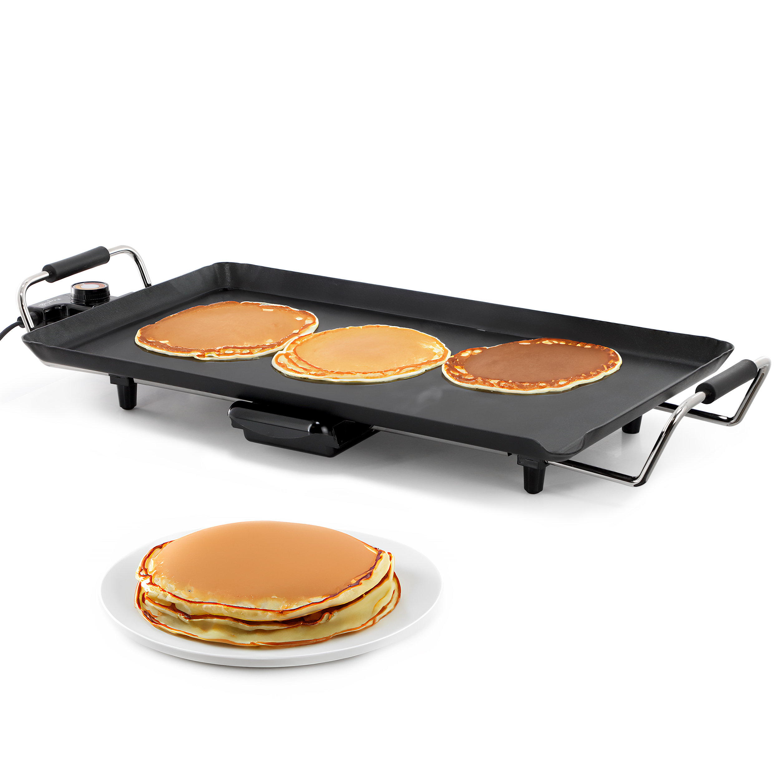 MegaChef 21 Inch Electric Grill with Drip Tray and Non-Stick Coating ...