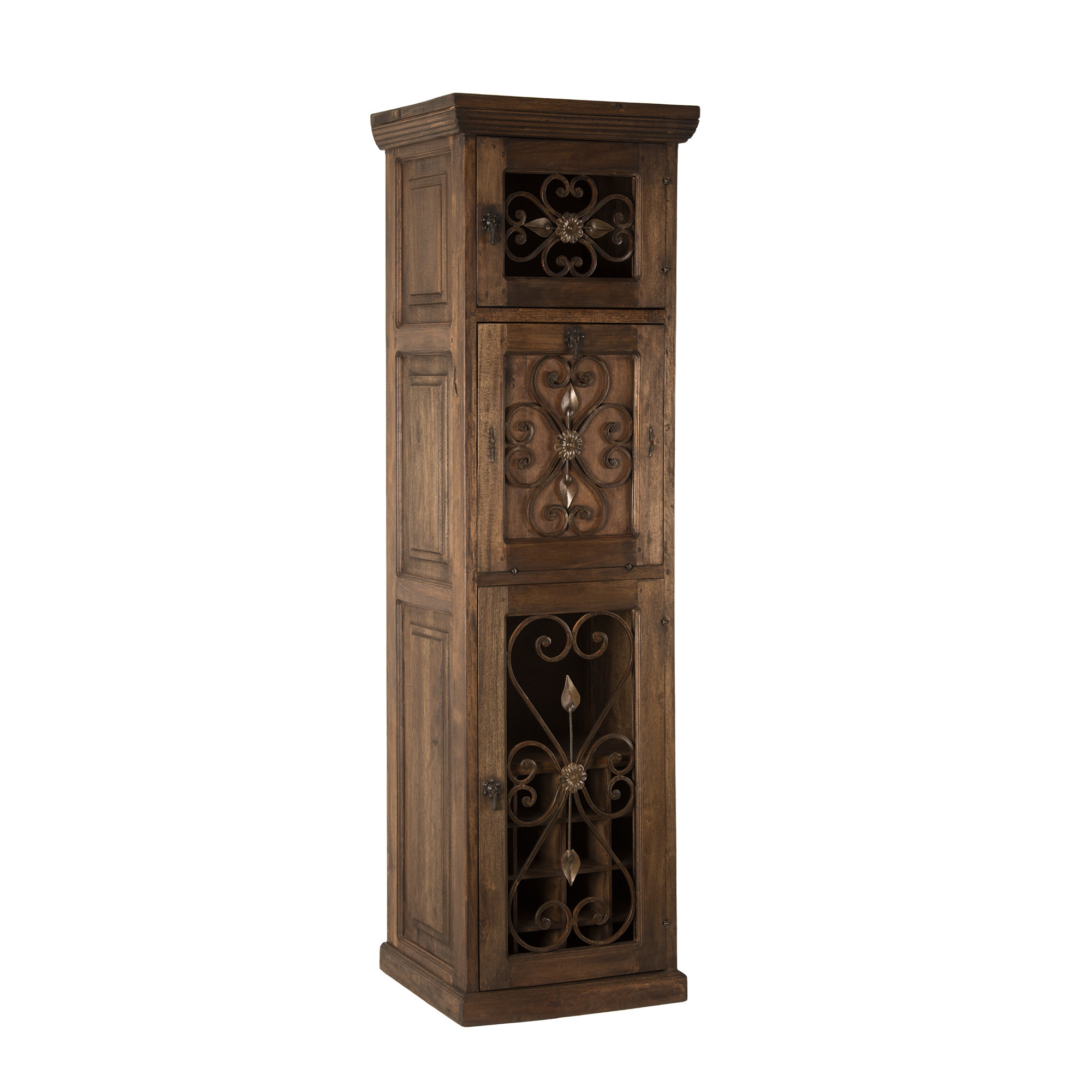 Artesano Home Decor Hand-Made Barn Wood Serving Bar Cabinet & Reviews ...