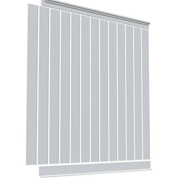 PCI Enterprises Deluxe White PVC Wall Paneling & Reviews | Wayfair