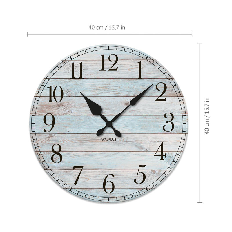 Walplus MDF Wall Clock | Wayfair