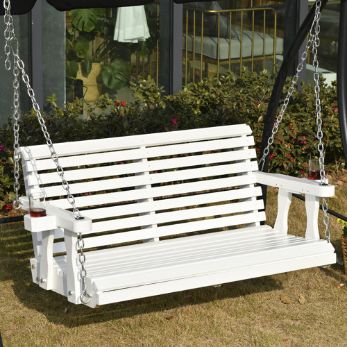 White Porch Swings You'll Love | Wayfair