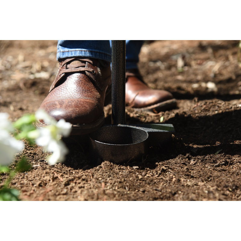 Yard Butler Long Handled Steel Stand Up Bulb Planter | Wayfair