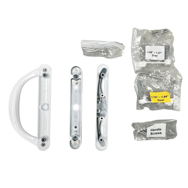 G.A.S. Hardware Involute Interlock Patio Door Handle Set | Wayfair