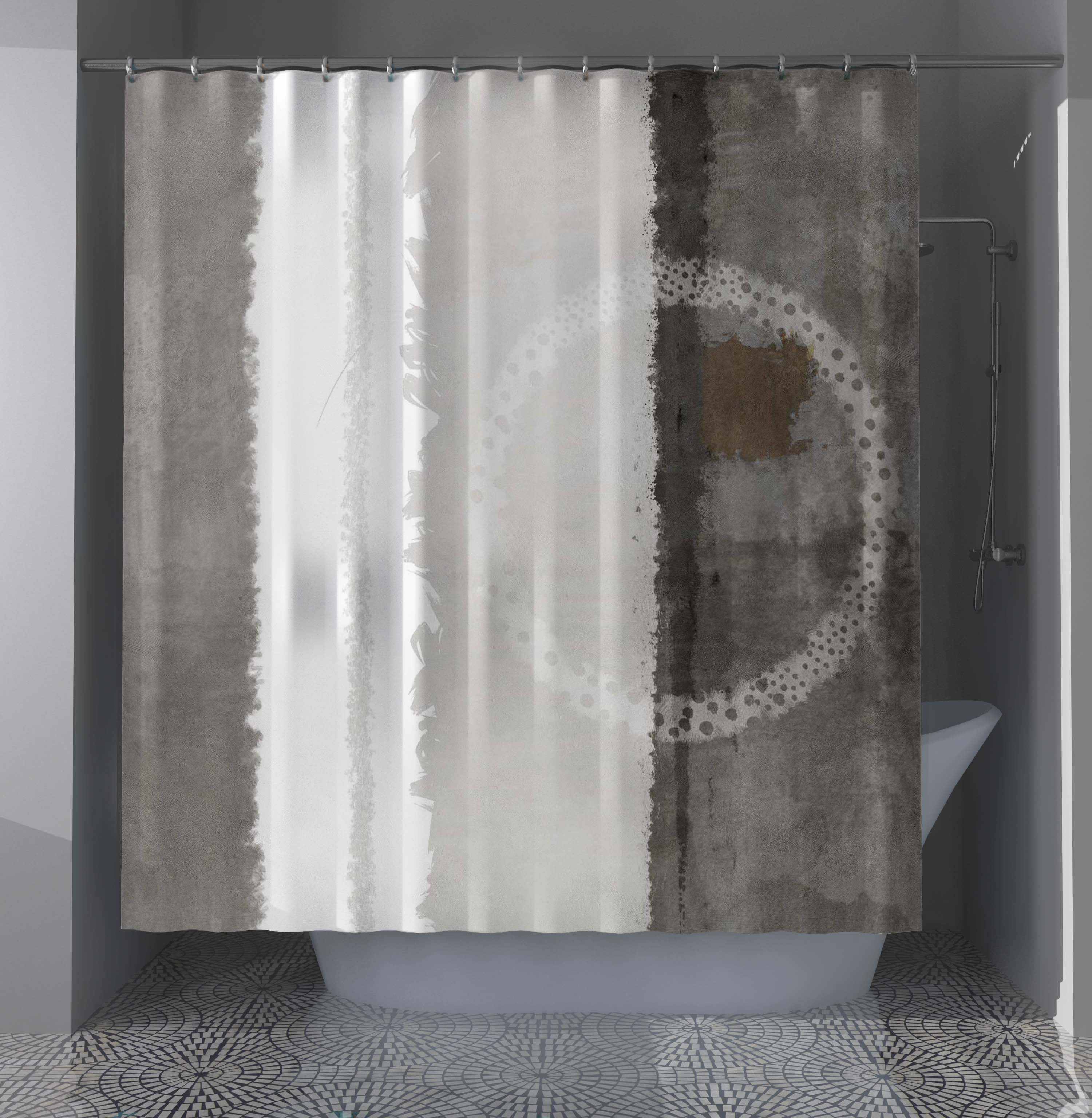 LeRoi Products Enjoy Singular Designer Shower Curtain - Wayfair Canada