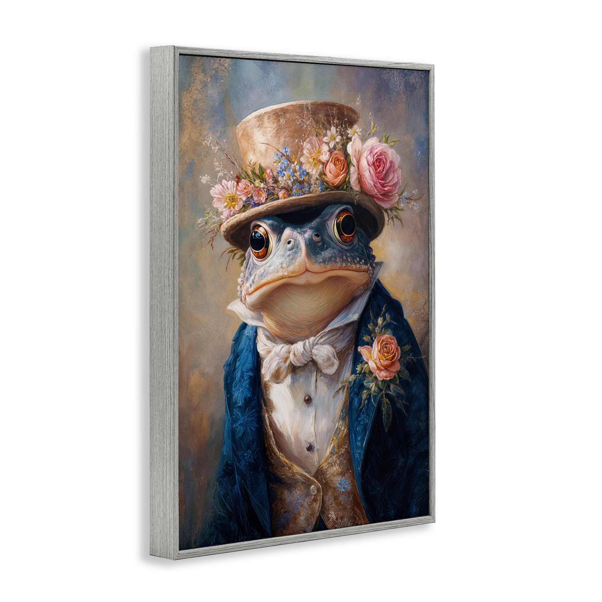 Ebern Designs Victorian Toad Portrait Framed Giclee, design by Wumples ...