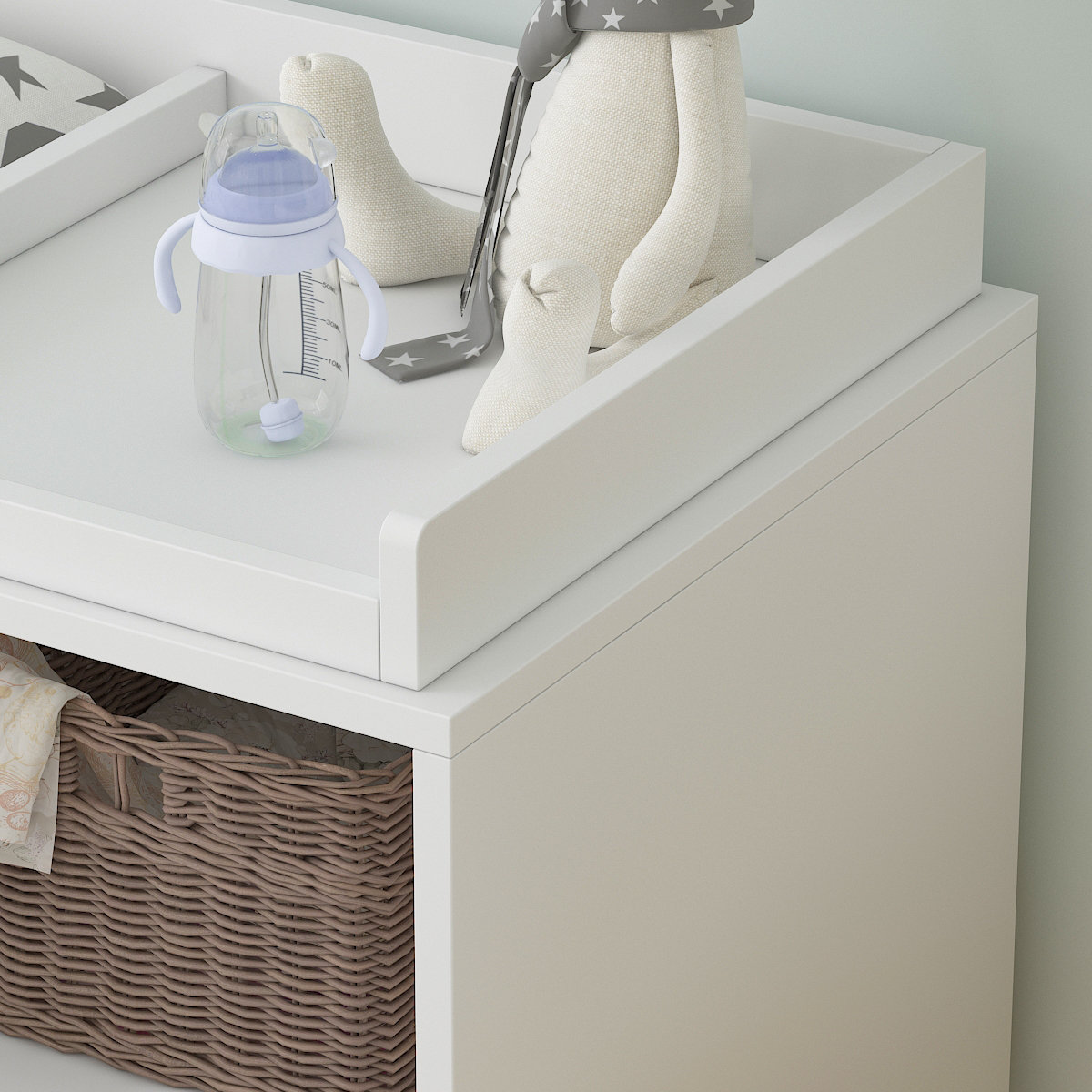 Isabelle & Max™ Mamie 5-Drawer White Baby Changing Table Dresser ...