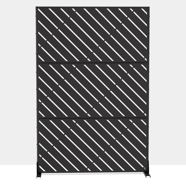 Dovelina Outdoor Metal Privacy Screen | Wayfair