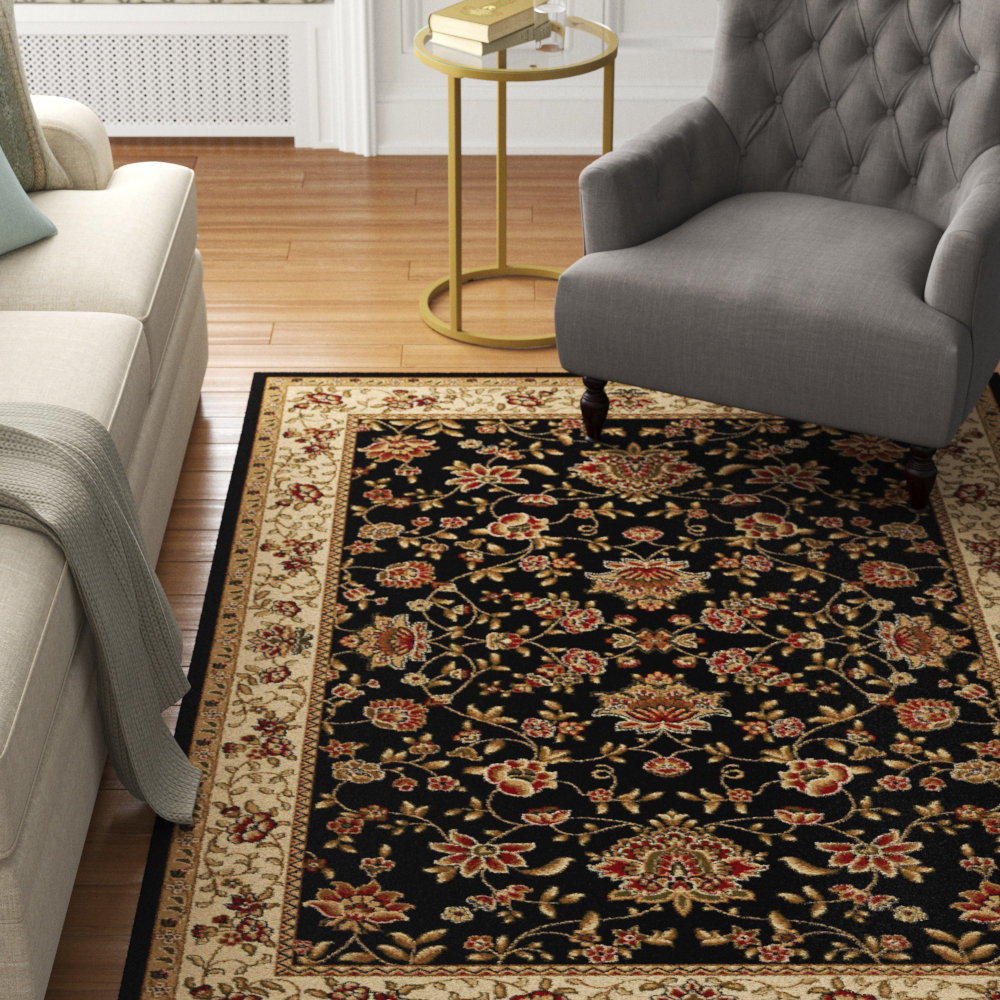Darby Home Co Corisande Black Area Rug - Wayfair Canada