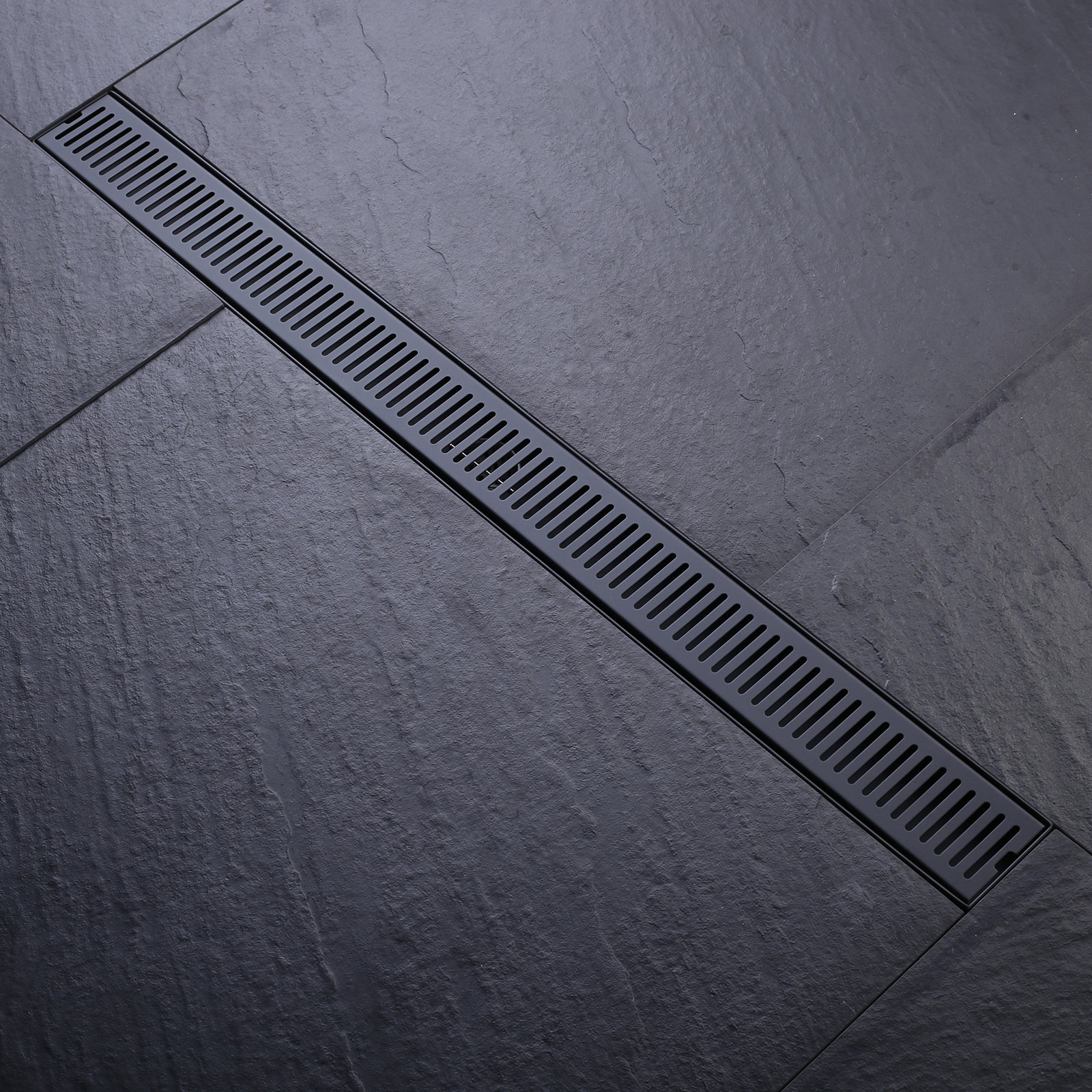 WOWOW 24 Inch Shower Linear Drain, 304 Stainless Steel Shower Floor ...