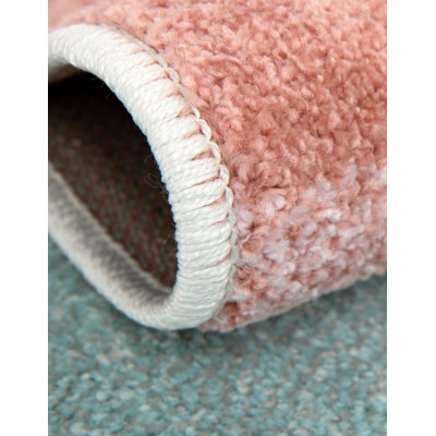 Unique Loom Striped Machine Woven Polyethylene Plastic Rug & Reviews ...