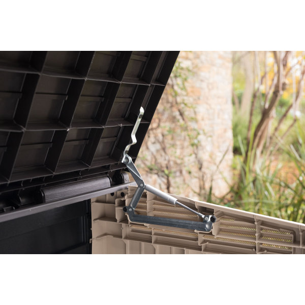 Keter Store-It-Out MIDI 4.3x3.7 ft. Durable Resin Outdoor Storage Shed ...