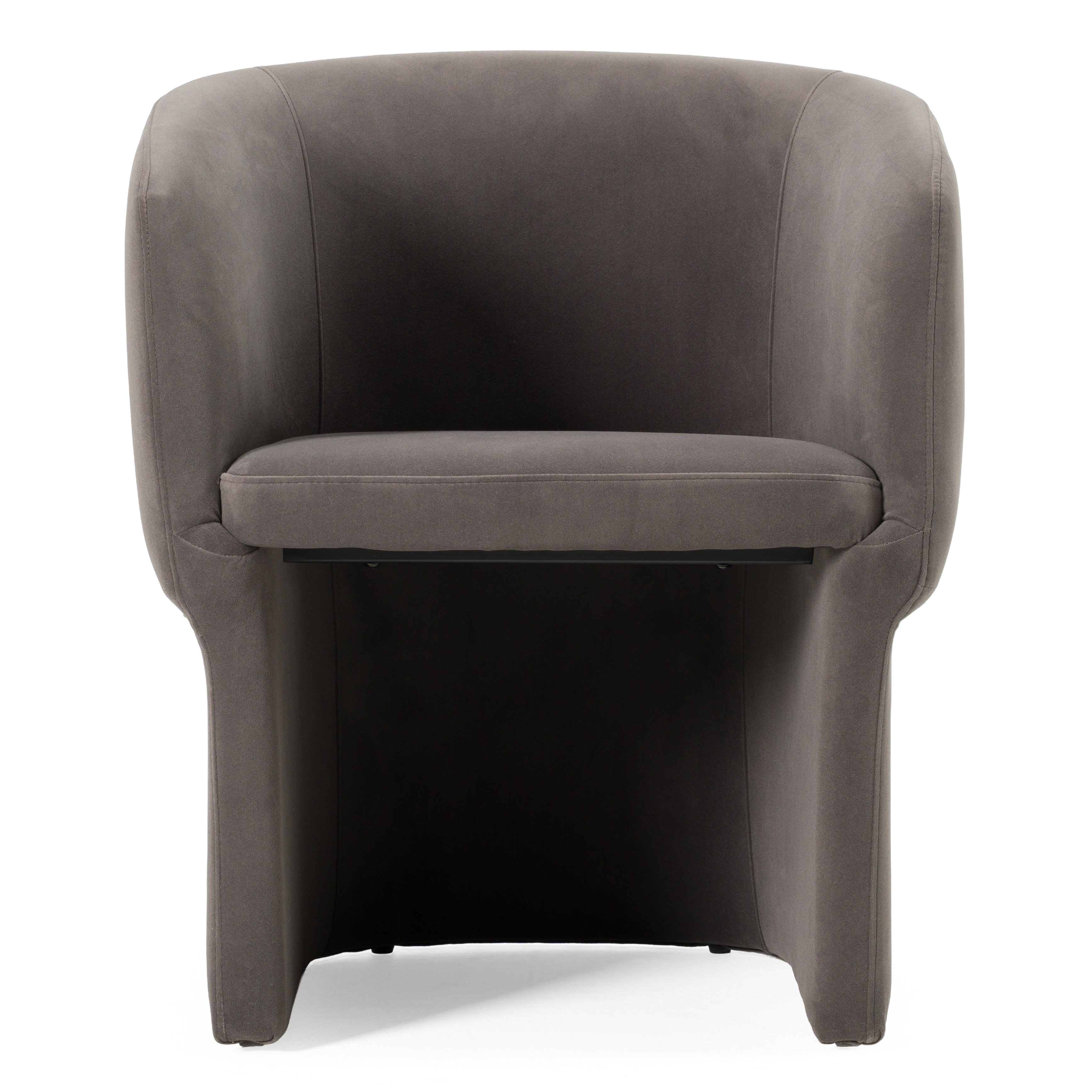 Etta Avenue™ Kiron Velvet Solid Back Arm Chair - Wayfair Canada