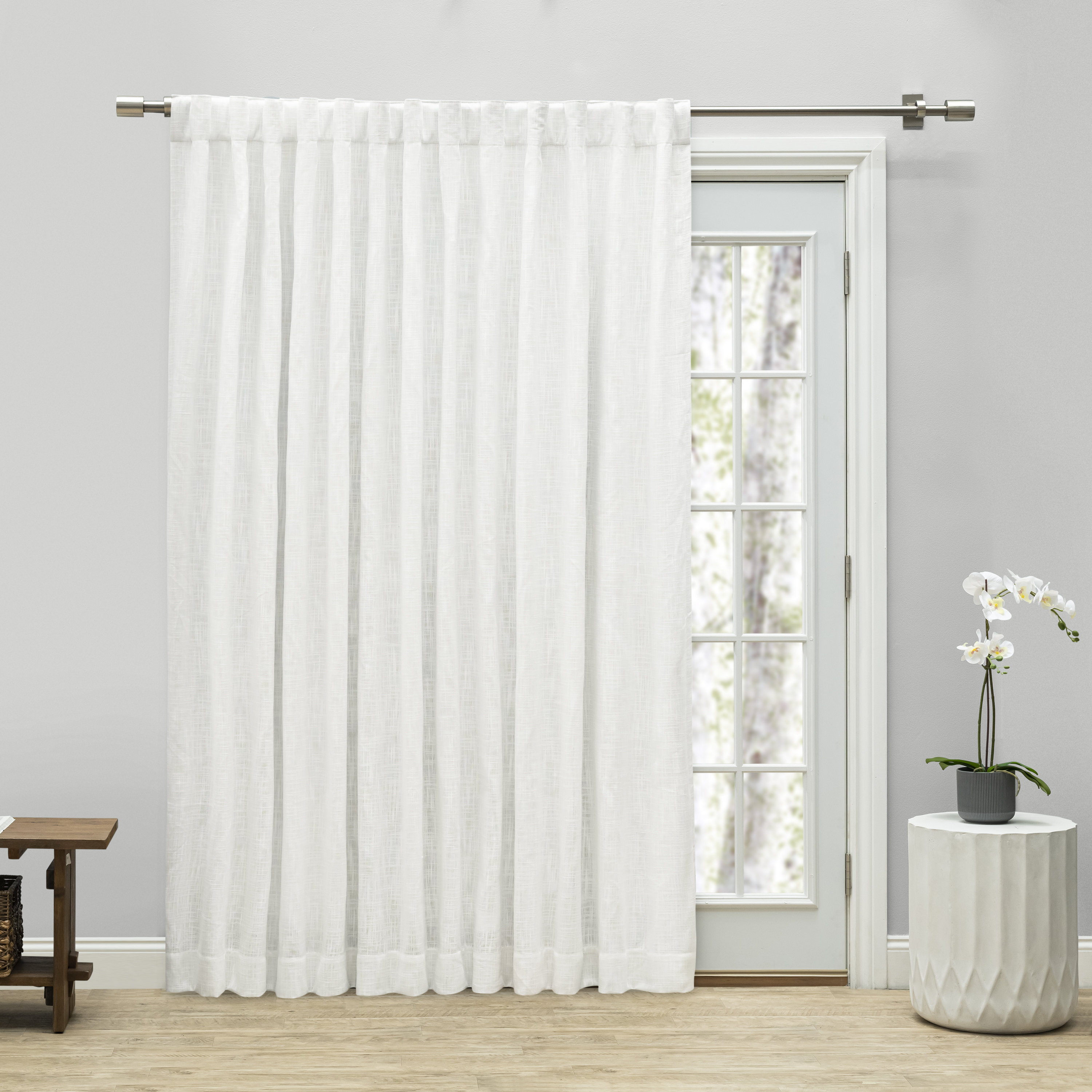 Latitude Run® Bouton 100% Blackout Rod Pocket with Back Tabs Patio ...