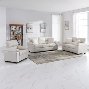 White Living Room Sets You'll Love | Wayfair