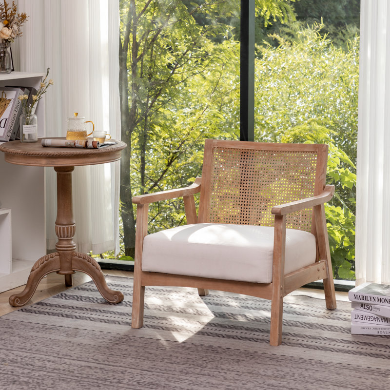 Beachcrest Home Tryphosa Upholstered Armchair & Reviews | Wayfair