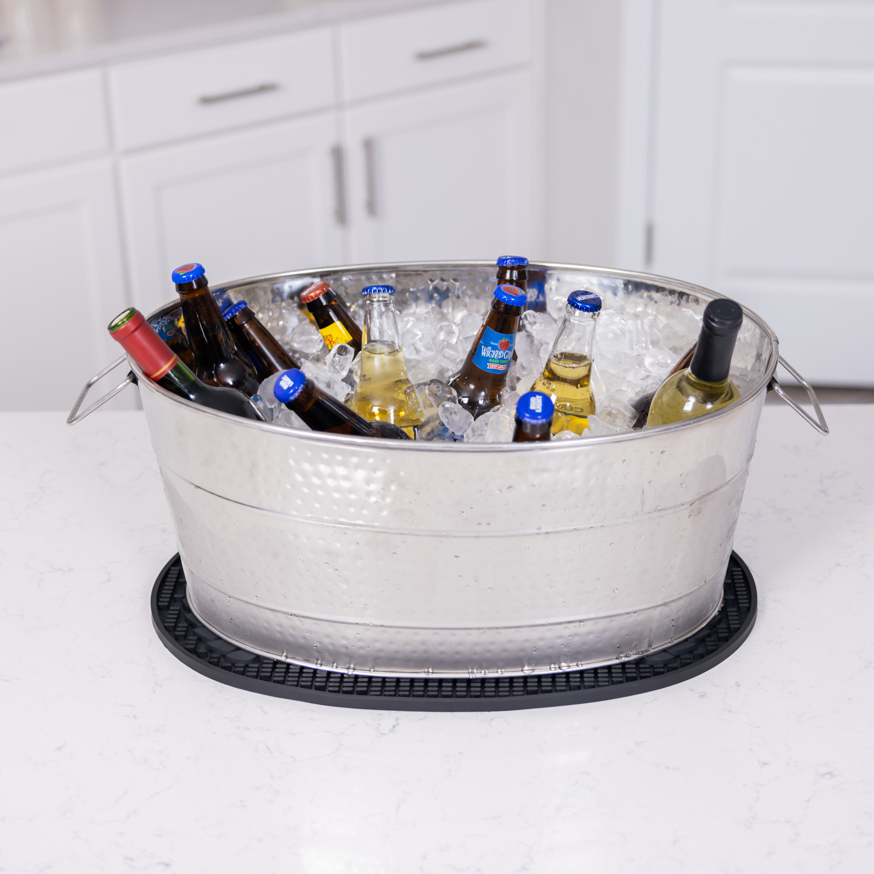 Prep & Savour Aspen Party Tub with party mat for tabletop - Wayfair Canada
