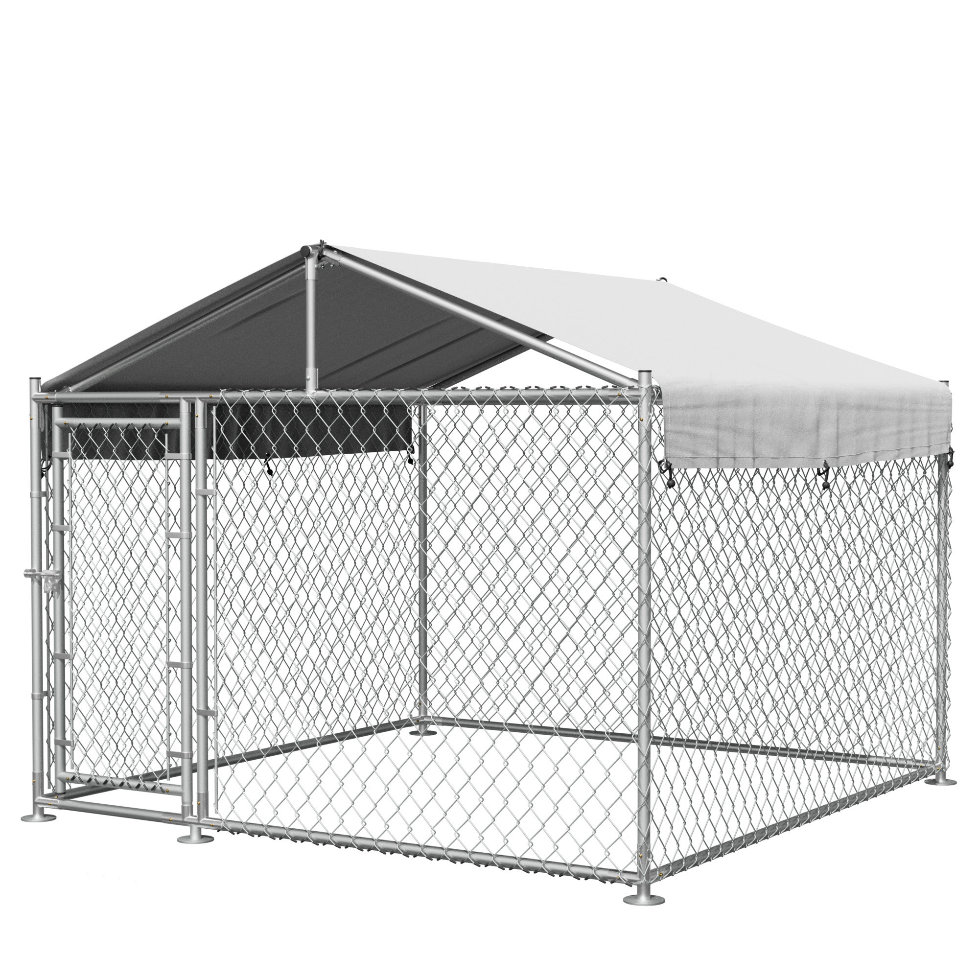 Tucker Murphy Pet™ Fuerte Metal Dog House & Reviews | Wayfair