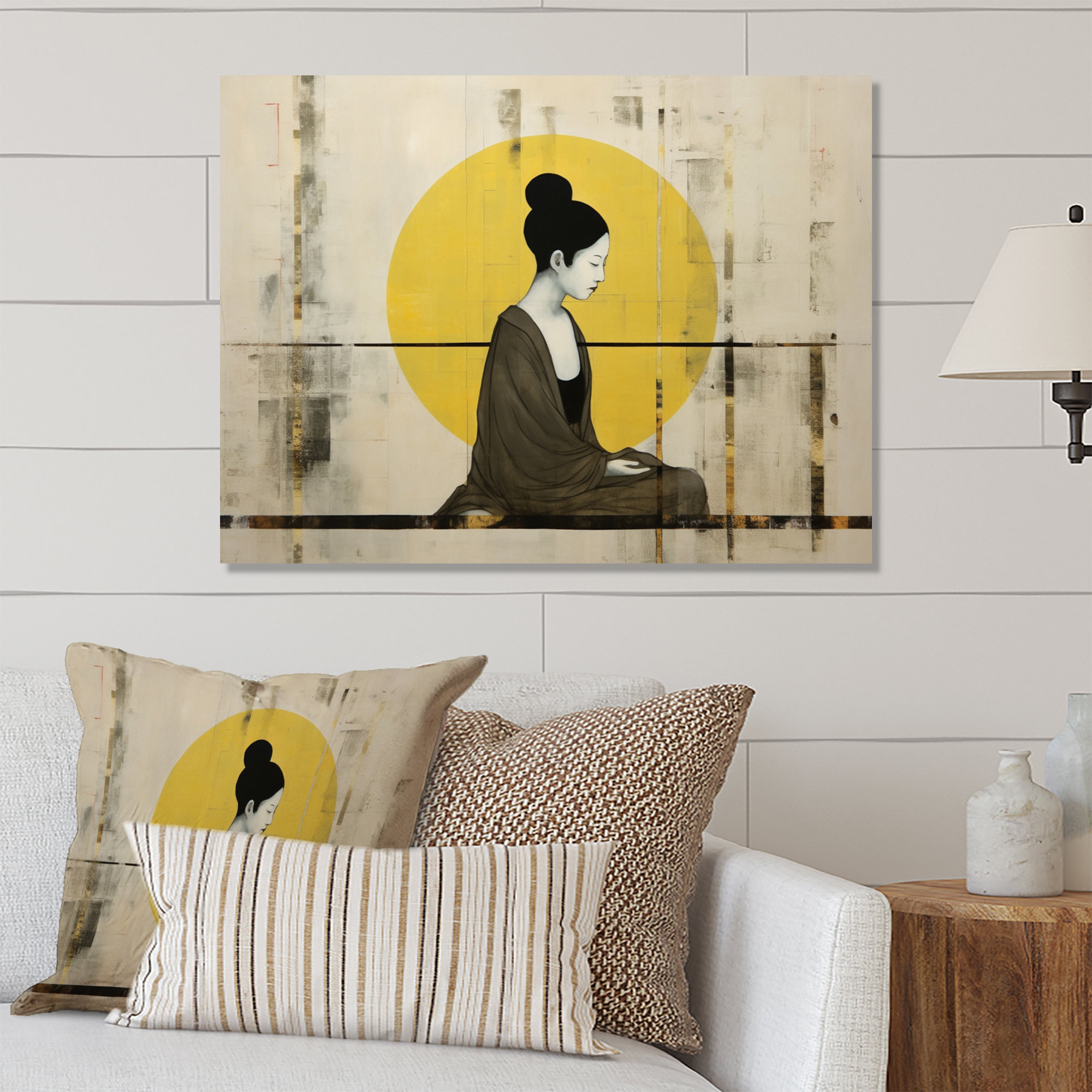 Red Barrel Studio® Asian Art Modern Zen II - Asian Metal Wall Decor ...