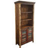 Millwood Pines Freelon 72'' H x 33'' W Solid Wood Standard Bookcase ...