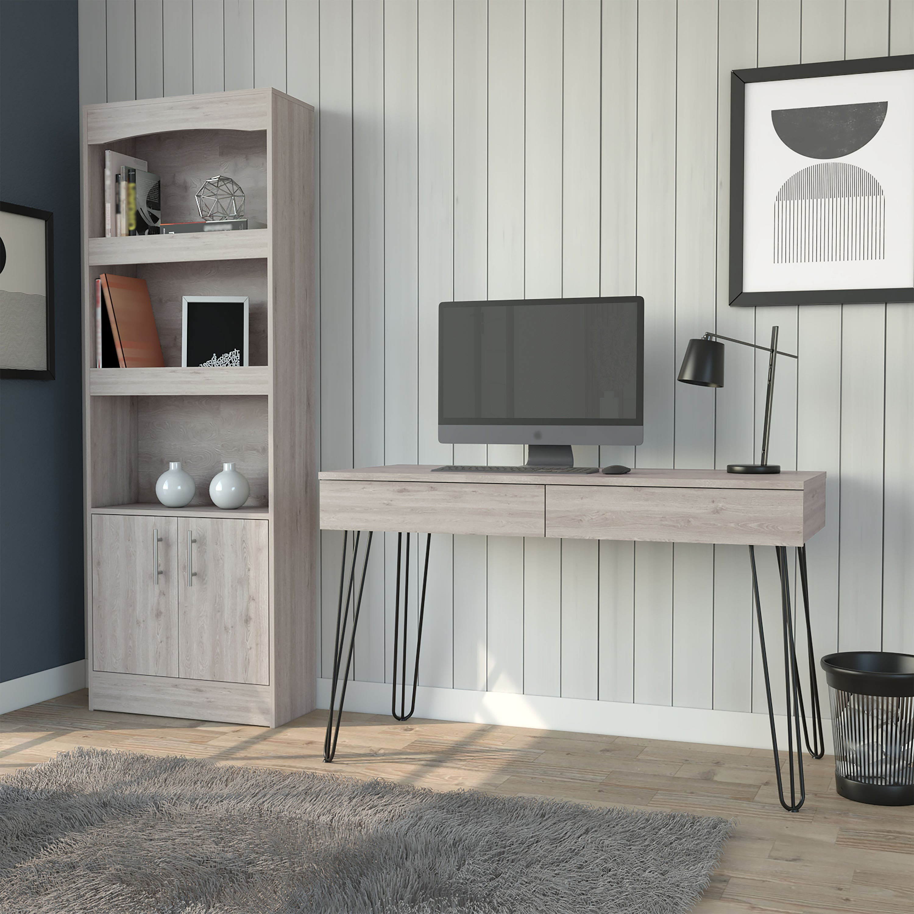 Corrigan Studio® Hannaford 2-Piece Office Set | Wayfair