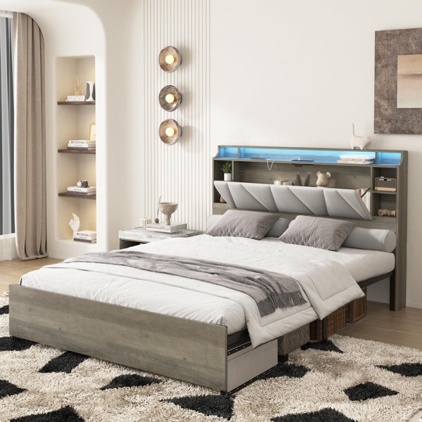 Latitude Run® Aleha Upholstered Bed - Wayfair Canada