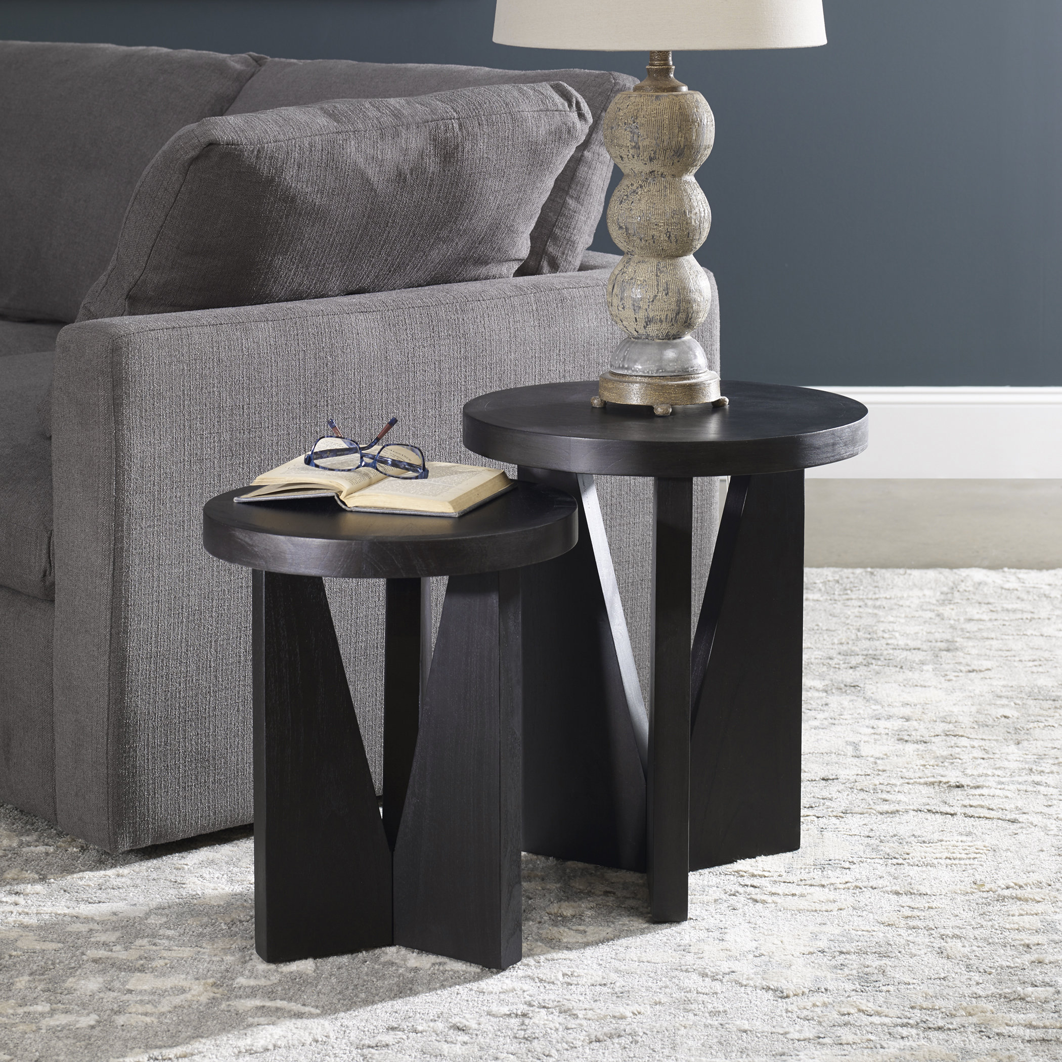 AllModern Bodiam Pedestal Nesting Tables & Reviews - Wayfair Canada