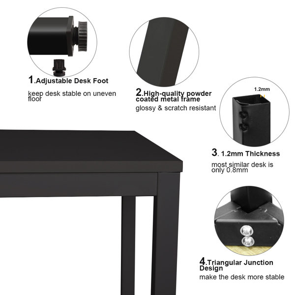 Red Barrel Studio® Rockett Desk & Reviews | Wayfair