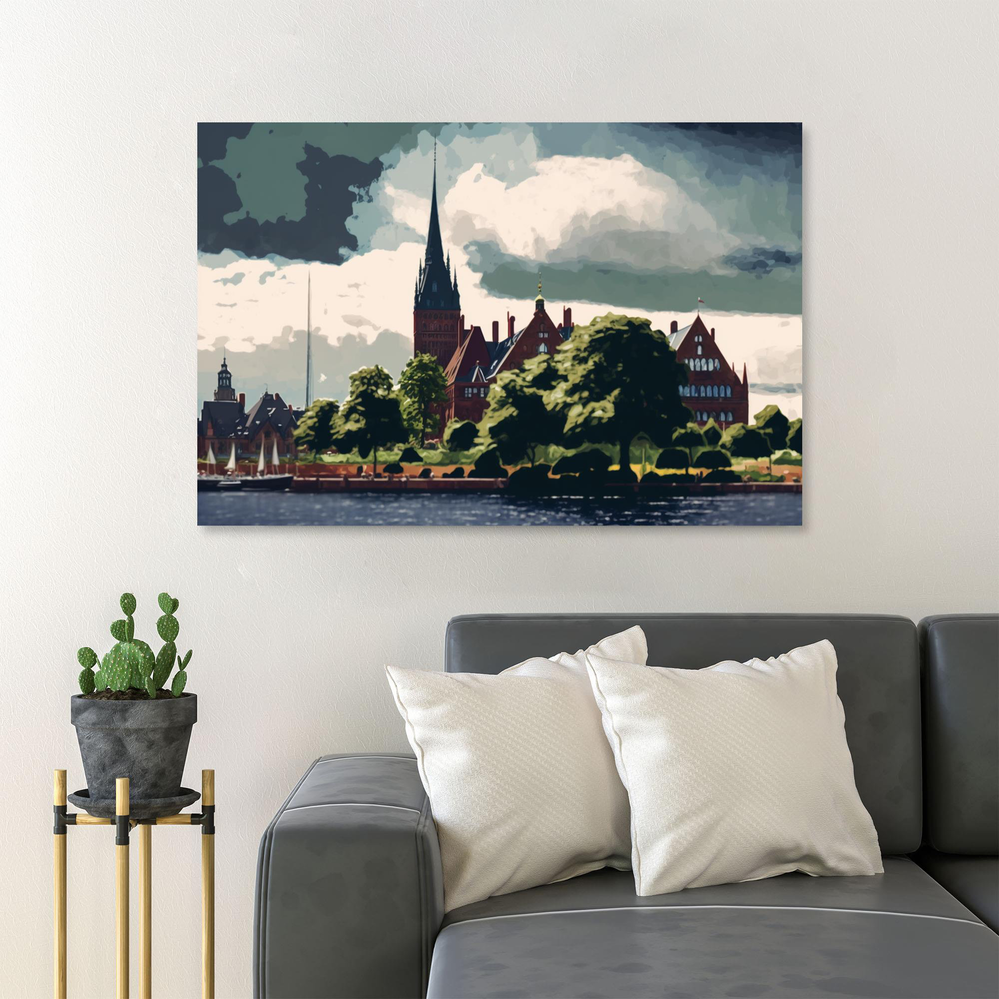 Red Barrel Studio® Aneas Copenhagen Post-Impressionism Style 2 on ...
