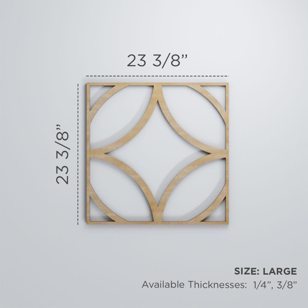 PCI Enterprises Crosby Decorative Fretwork Wood Wall Panels & Reviews ...